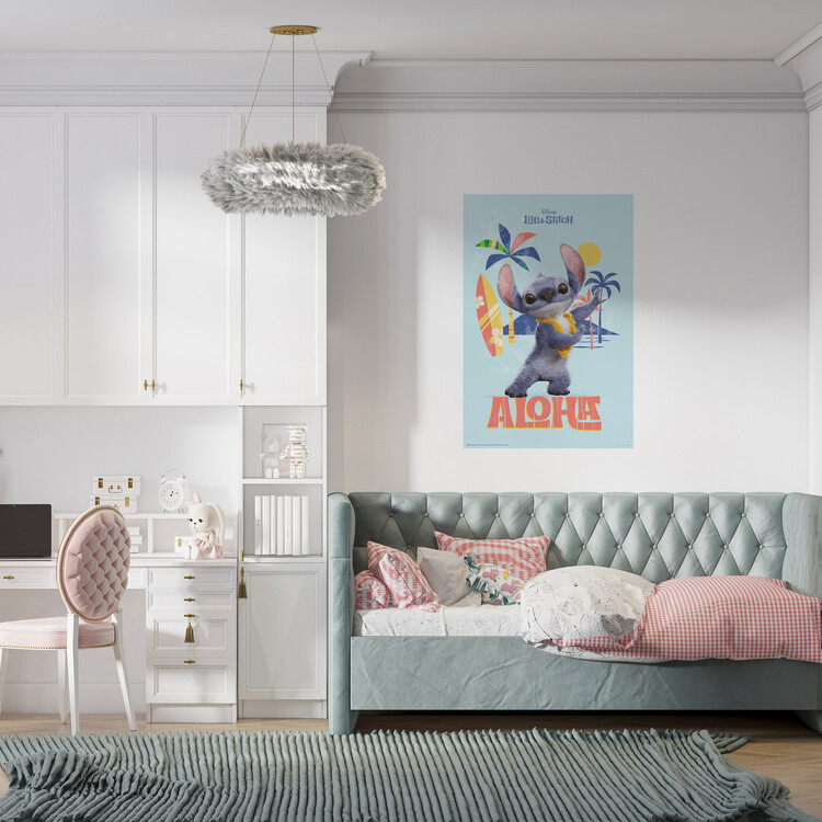 Lilo & Stitch - Stitch Aloha Plakat, Poster, Slika | Europosterji