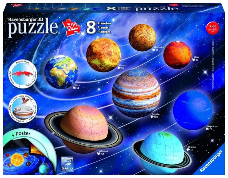 Jigsaw puzzle Planetary System | Tips for original gifts | Europosters