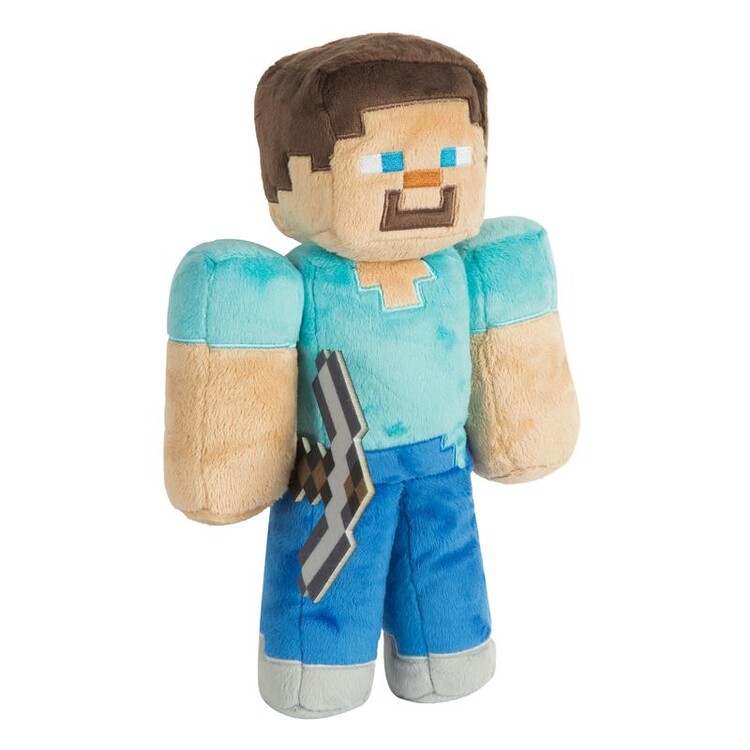 Fluffy toy Minecraft - Steve | Tips for original gifts