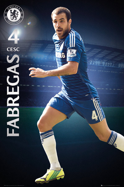 Poster Chelsea FC - Fabregas 14/15 | Wall Art, Gifts & Merchandise ...