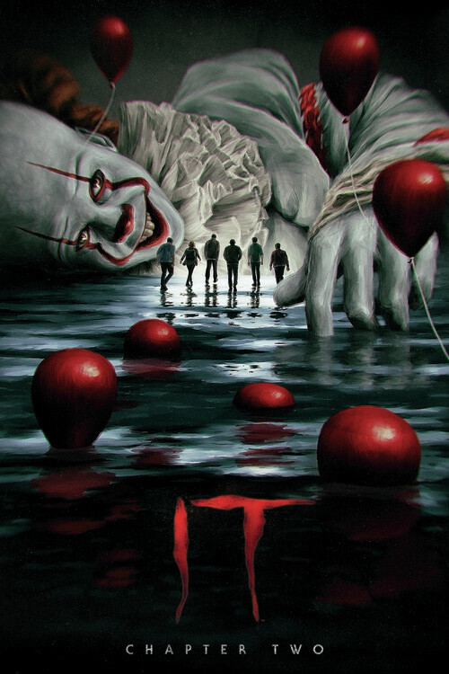 Poster, Quadro IT Chapter Two - Pennywise | Posters de parede | 3+1 ...