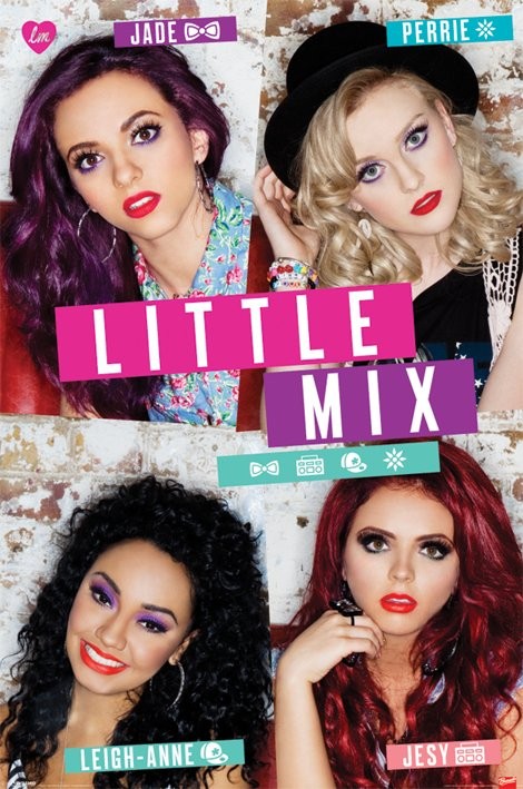 Poster, Quadro Little mix - faces | Posters de parede | 3+1 GRATIS ...