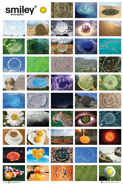 Poster Smiley - gallery | Wall Art | 3+1 FREE | Europosters