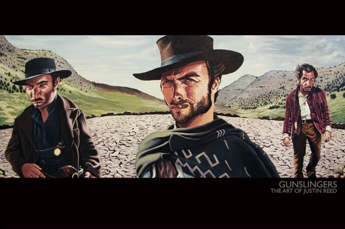 Poster, Quadro The art of Justin Reed - gunslingers | Posters de parede ...