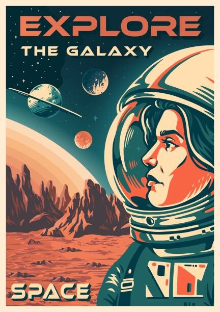 astronaut poster