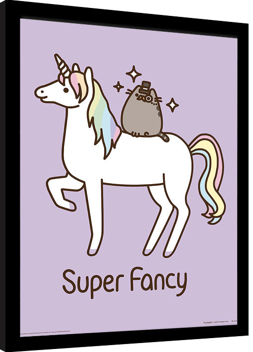 Pusheen - Super Fancy Framed poster | Buy at Europosters