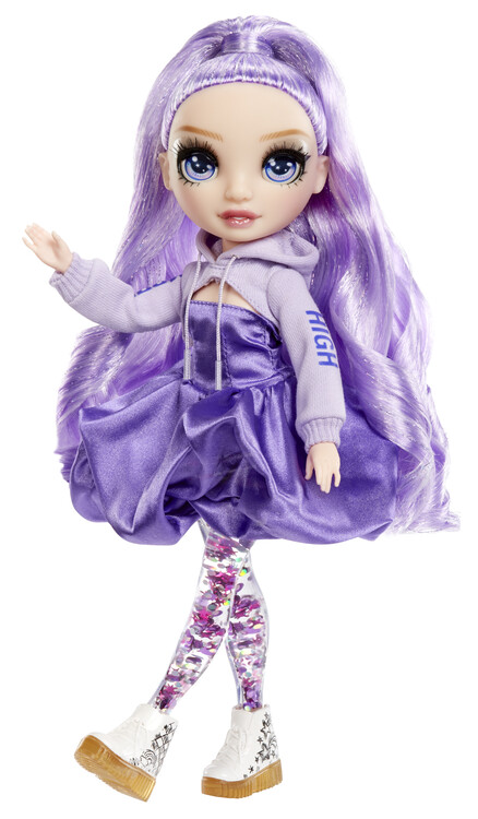 Rainbow High - Sparkle & Shine Fashion Dolls - VIOLA (Purple) | Tips ...