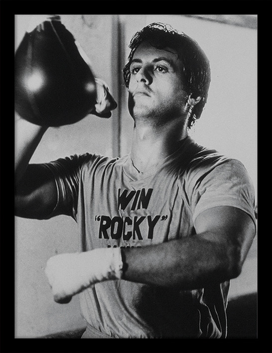 ROCKY - win rocky win Framed poster | Buy at Europosters