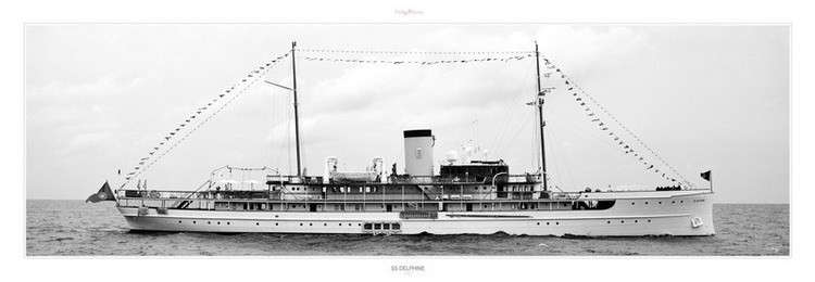 Art Print SS Delphine 1921, Philip Plisson | Posters, Wall Art ...
