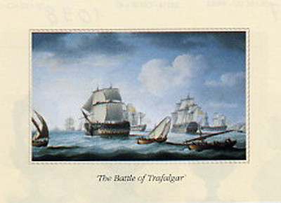 Art Print The Battle of Trafalgar, Anonimo | Posters, Wall Art ...