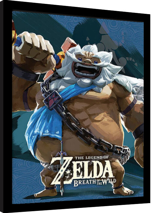The Legend of Zelda: Breath of the Wild - Daruk Framed poster | Buy at ...