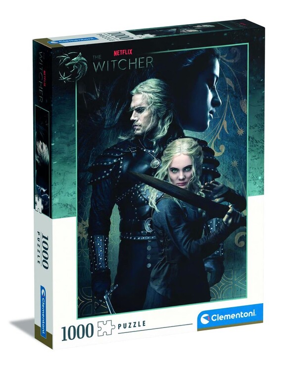 Jigsaw puzzle The Witcher - Geralt & Ciri | Tips for original gifts ...