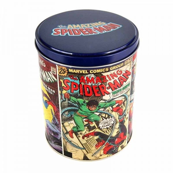 Tin can Marvel - Spider-Man | Tips for original gifts | Europosters