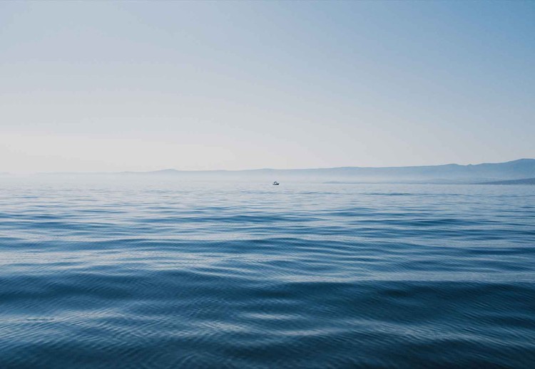 A Day In Blue Wall Paper Mural | Buy at EuroPosters