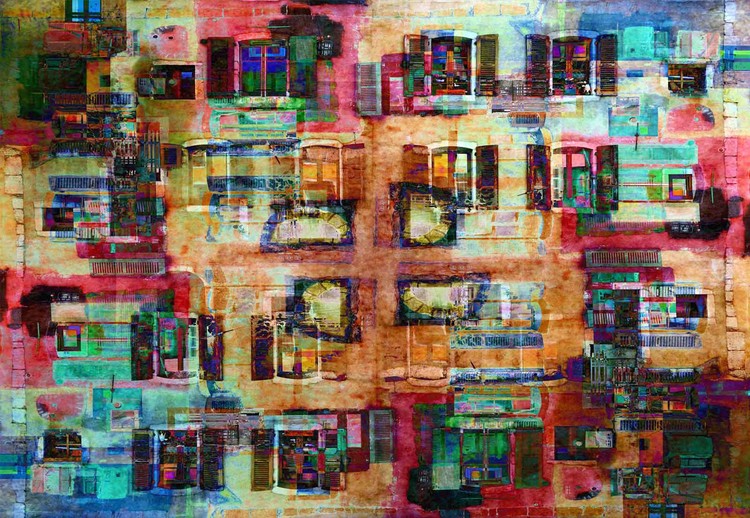 Abstract Architecture Wall Paper Mural | Buy at EuroPosters