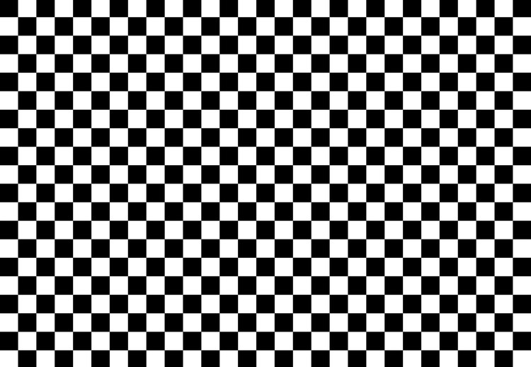 Black And White Checkered Pattern Wall Paper Mural | Buy at EuroPosters