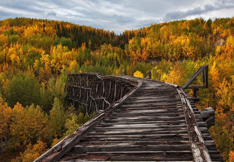 Bridge To Nowhere Wall Paper Mural | Buy at EuroPosters