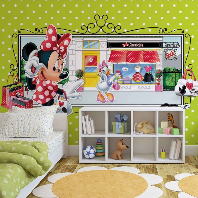 Disney Minnie Mouse Wall Paper Mural | Buy at EuroPosters