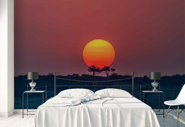 Equatorial Sunset Wall Paper Mural | Buy at EuroPosters