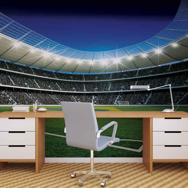 Football Stadium Wall Paper Mural | Buy at EuroPosters