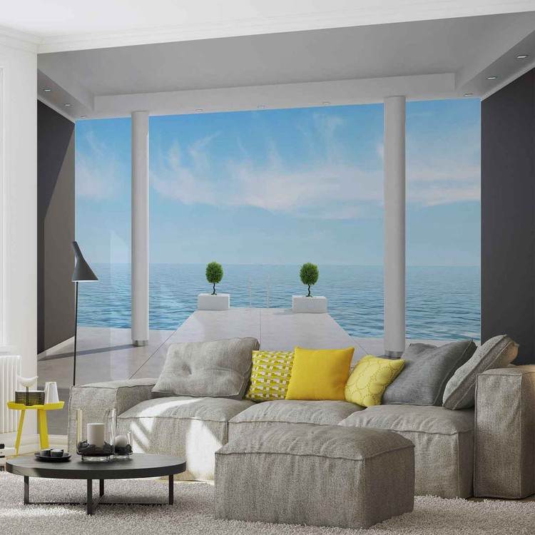Ocean View Wall Paper Mural | Buy at EuroPosters