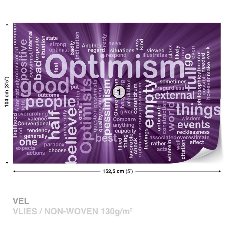 Optimism Abstract Wall Paper Mural | Buy at EuroPosters