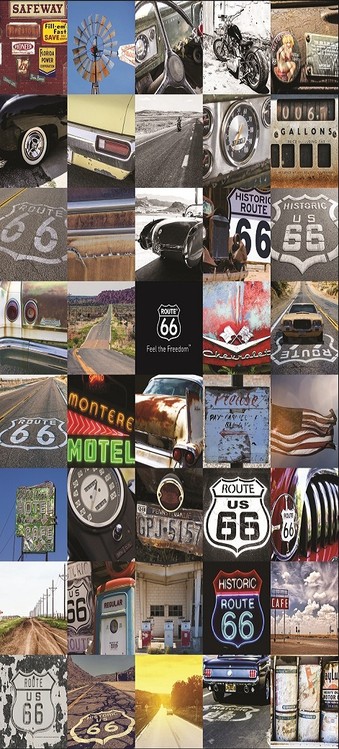 Route 66 Wall Mural | Buy online at Europosters
