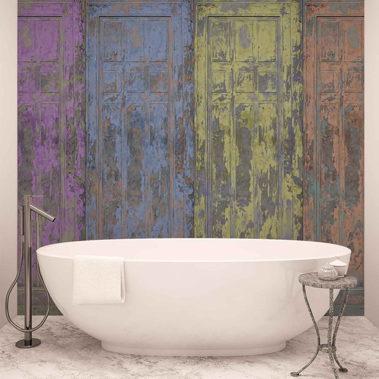 Rustic Door Murals at Diana Longoria blog
