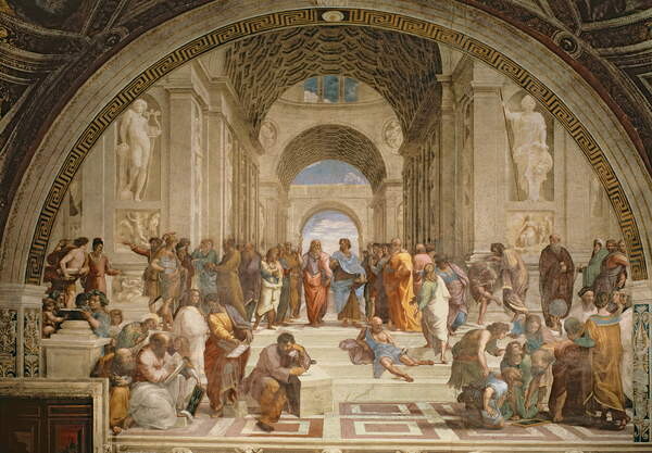The School Of Athens Wallpaper