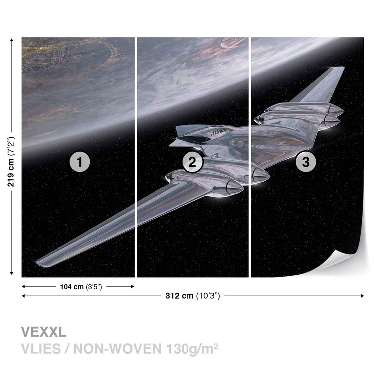 Star Wars J-type Diplomatic Barge Wall Paper Mural | Buy at EuroPosters