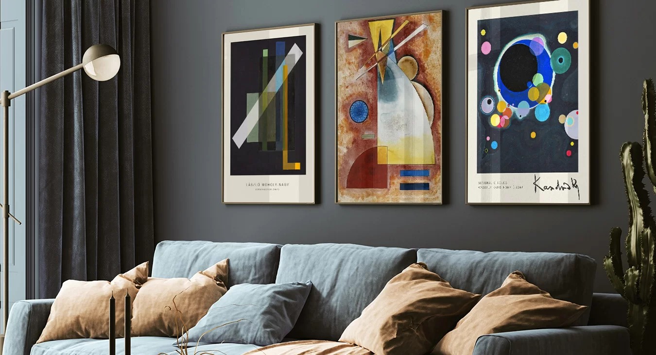 Geometric abstraction Posters & Wall Art Prints | Buy Online at EuroPosters