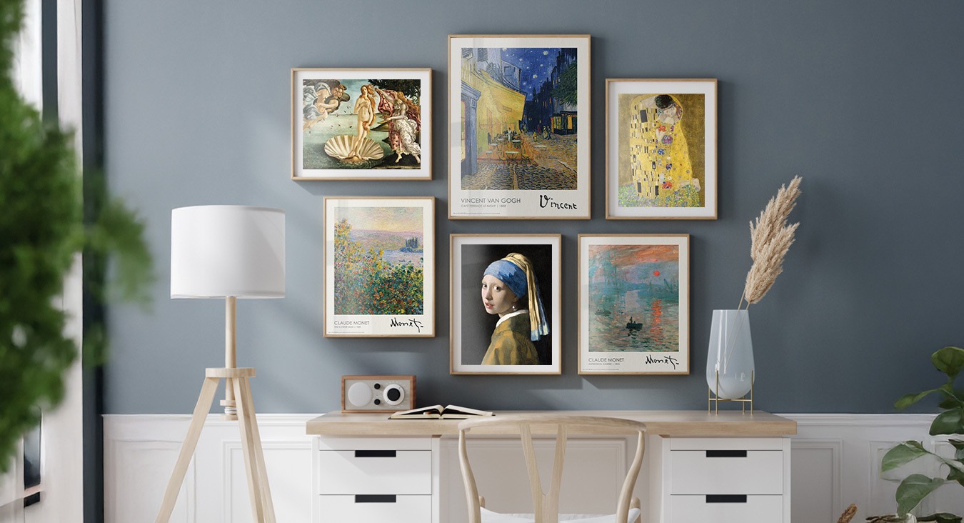 Most famous paintings Posters & Wall Art Prints | Buy Online at EuroPosters